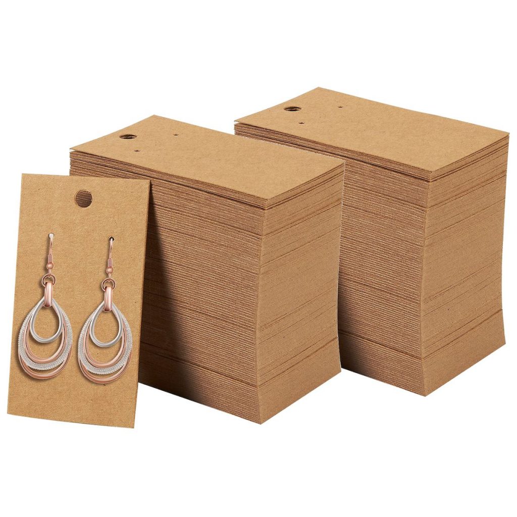 Earring Paper Holder Custom at Emerita Yamamoto blog