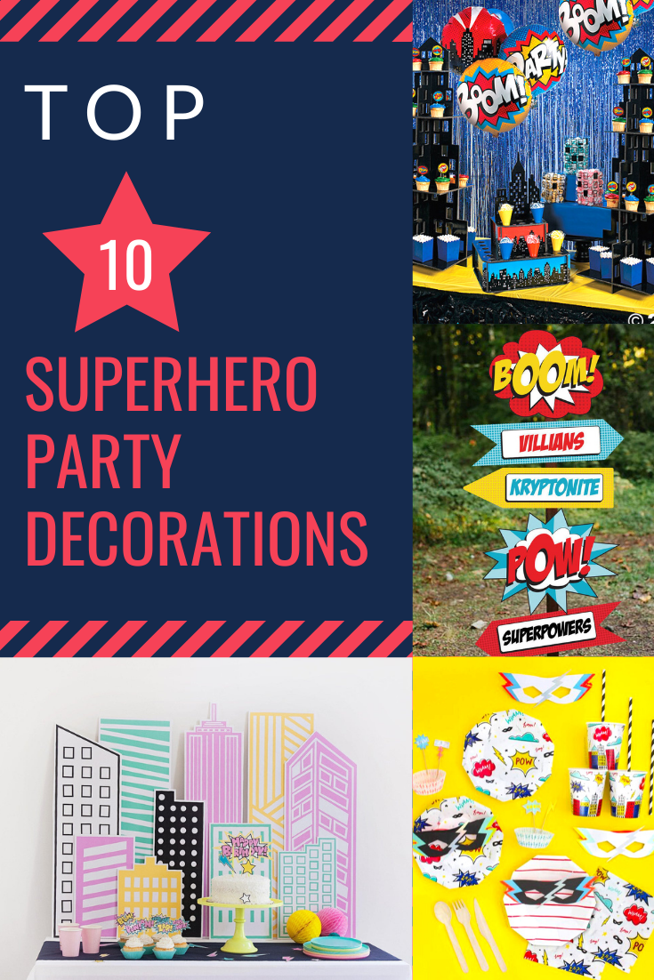 Superhero Party - Smashing & Easy DIY Party Ideas - Beadnova